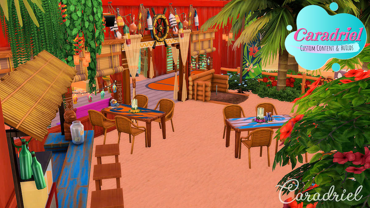 Mod The Sims: Sulani Ohan'ali Beach - no CC by Caradriel • Sims 4 Downloads