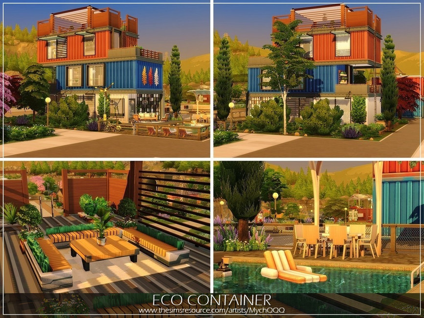 The Sims Resource: Eco Container by MychQQQ • Sims 4 Downloads