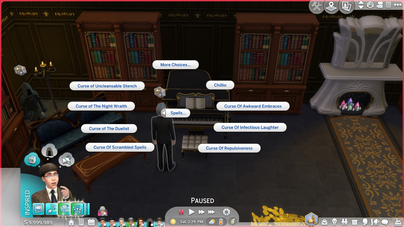 Mod The Sims: Curses are Now Spells by TwelfthDoctor1 • Sims 4 Downloads