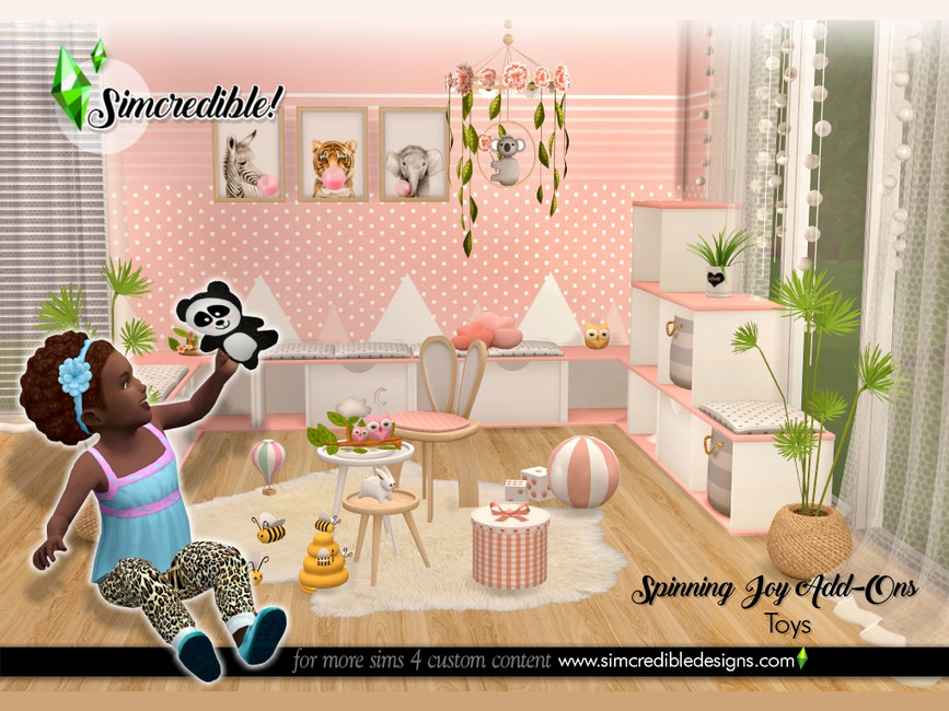The Sims Resource: Spinning Joy Toys by SIMcredible! • Sims 4 Downloads