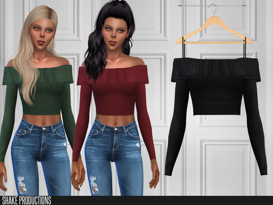 The Sims Resource: Low Cut Dress by PureSim • Sims 4 Downloads