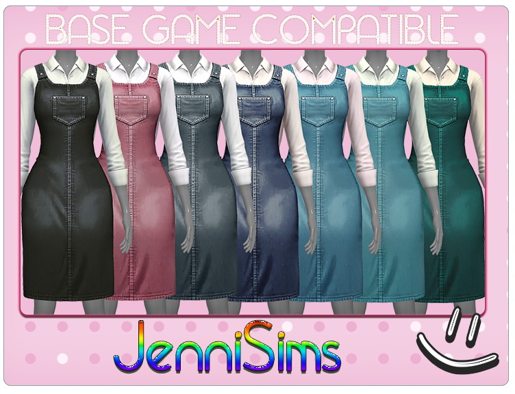Jenni Sims: Dress 21 • Sims 4 Downloads