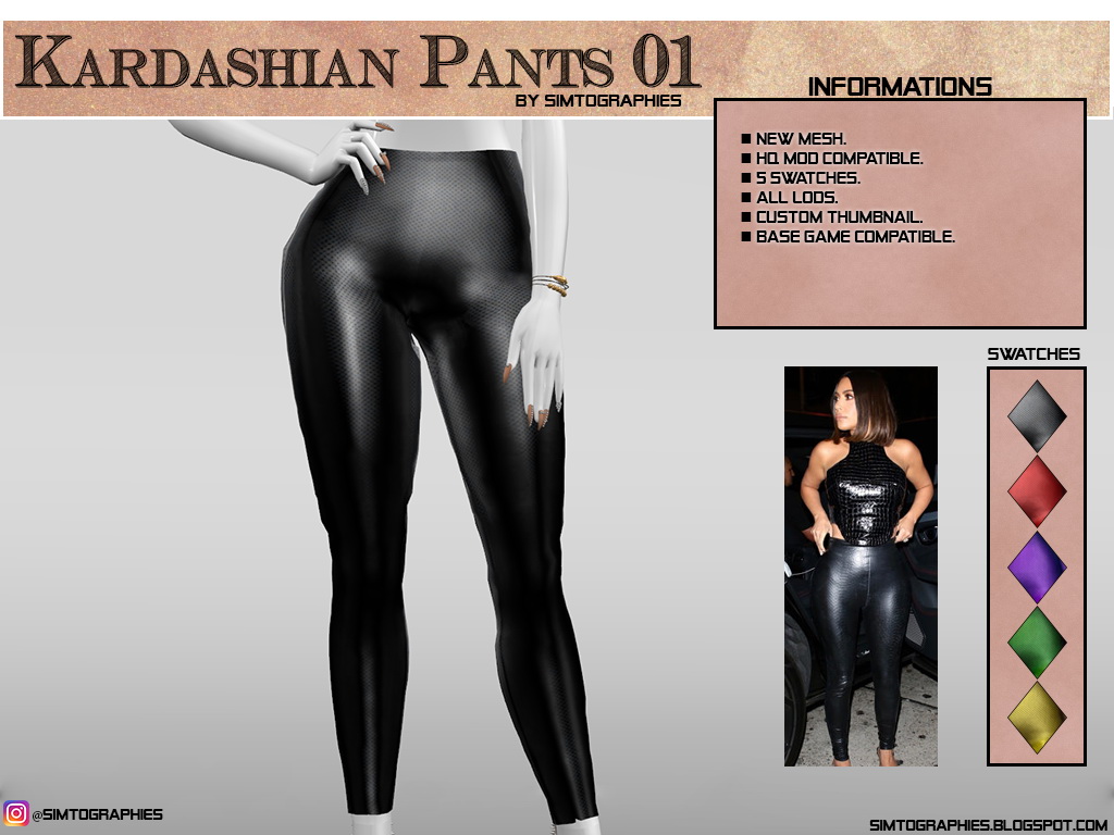 Simtographies: Kardashian Set • Sims 4 Downloads