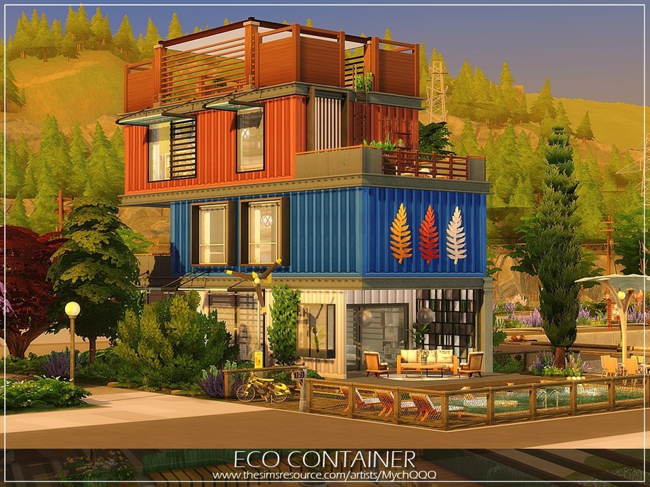 The Sims Resource: Eco Container by MychQQQ • Sims 4 Downloads