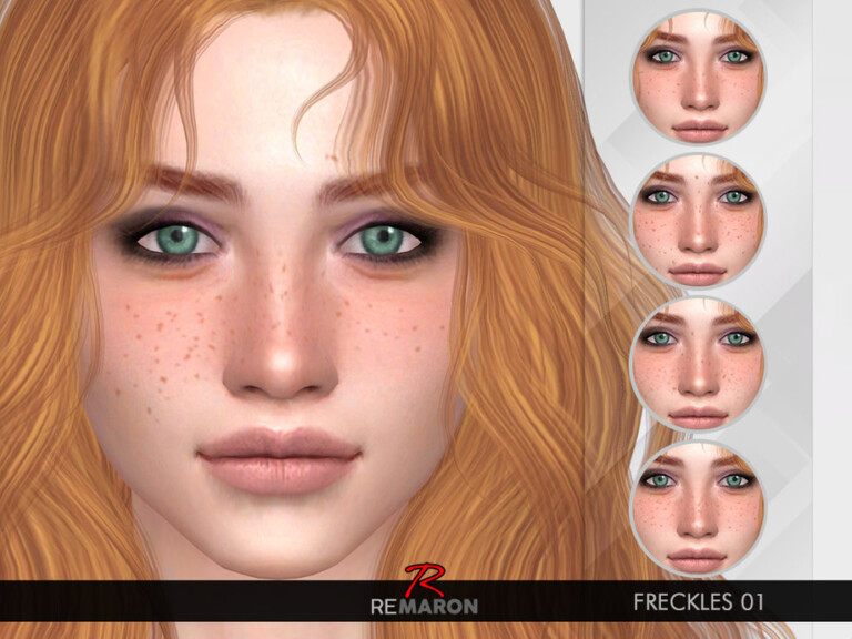 The Sims Resource: Freckles 01 by remaron • Sims 4 Downloads
