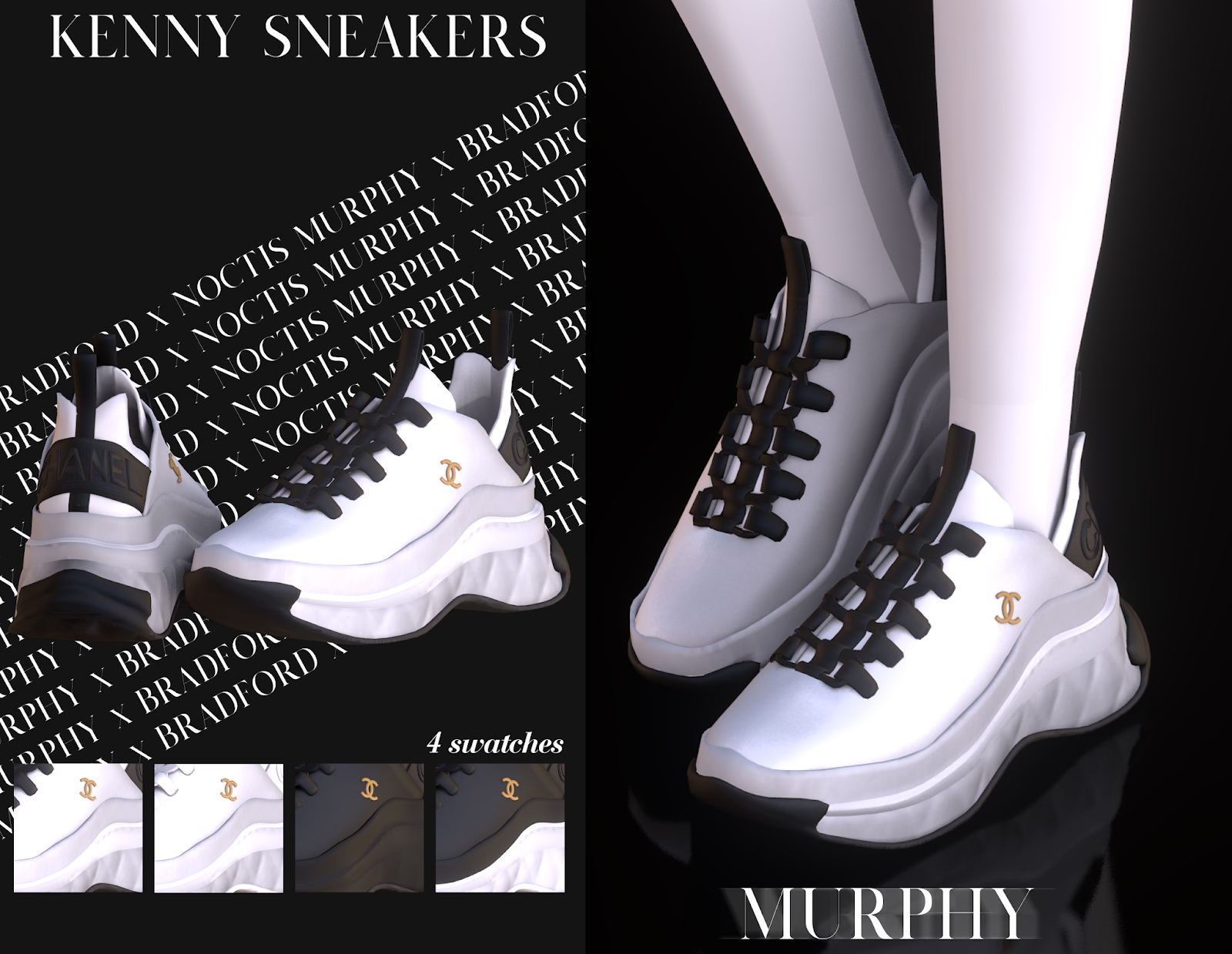 Murphy: Kenny Sneakers by Silence Bradford • Sims 4 Downloads