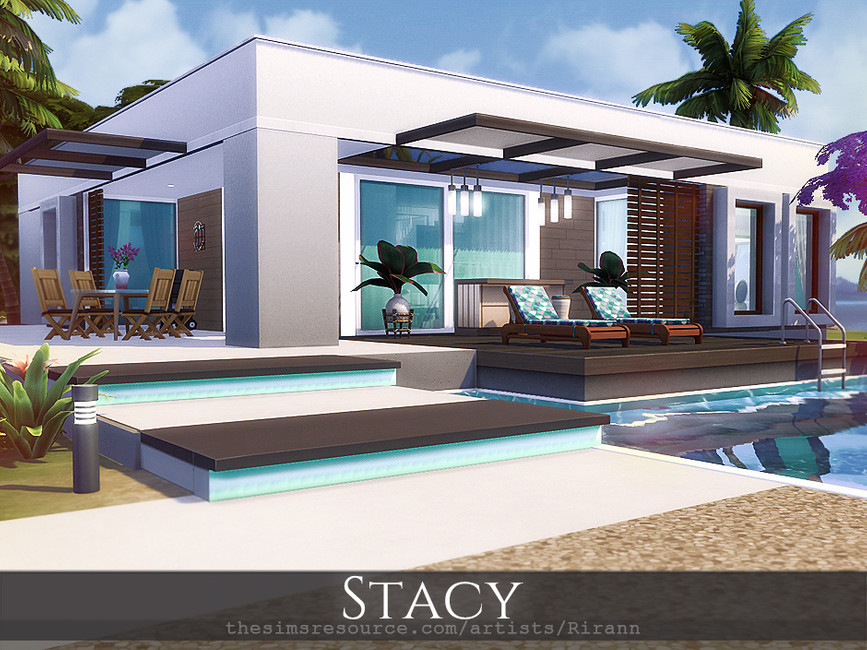 The Sims Resource: Stacy House by Rirann • Sims 4 Downloads