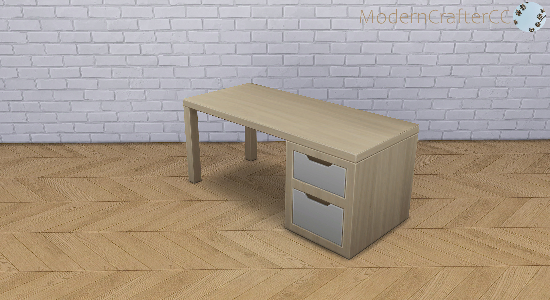 Modern Crafter: Learn Desk • Sims 4 Downloads