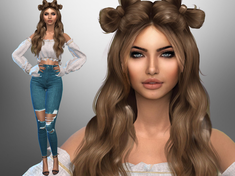The Sims Resource: Michelle Demarco by divaka45 • Sims 4 Downloads
