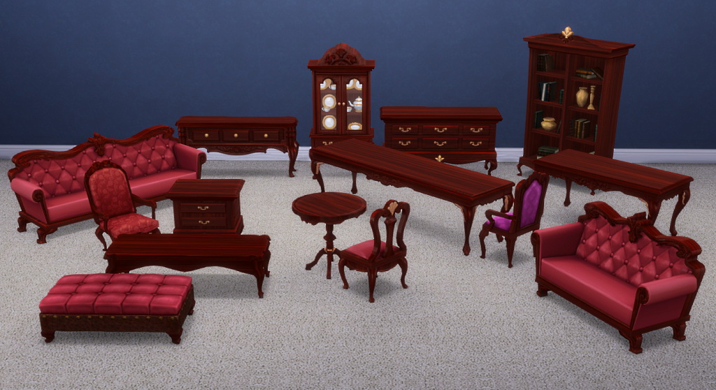 Mod The Sims: Princess Cordelia Raised Wood Set by xordevoreaux P ...