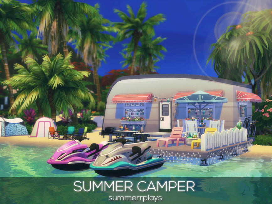Summer Camper by Summerr Plays from TSR • Sims 4 Downloads