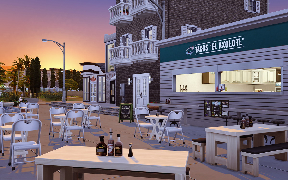 Lutessa: Taco Shop • Sims 4 Downloads