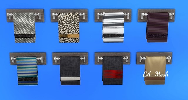All4Sims: Towel Rack by oldbox • Sims 4 Downloads