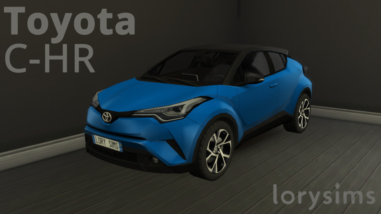 Lory Sims: Toyota C-HR • Sims 4 Downloads