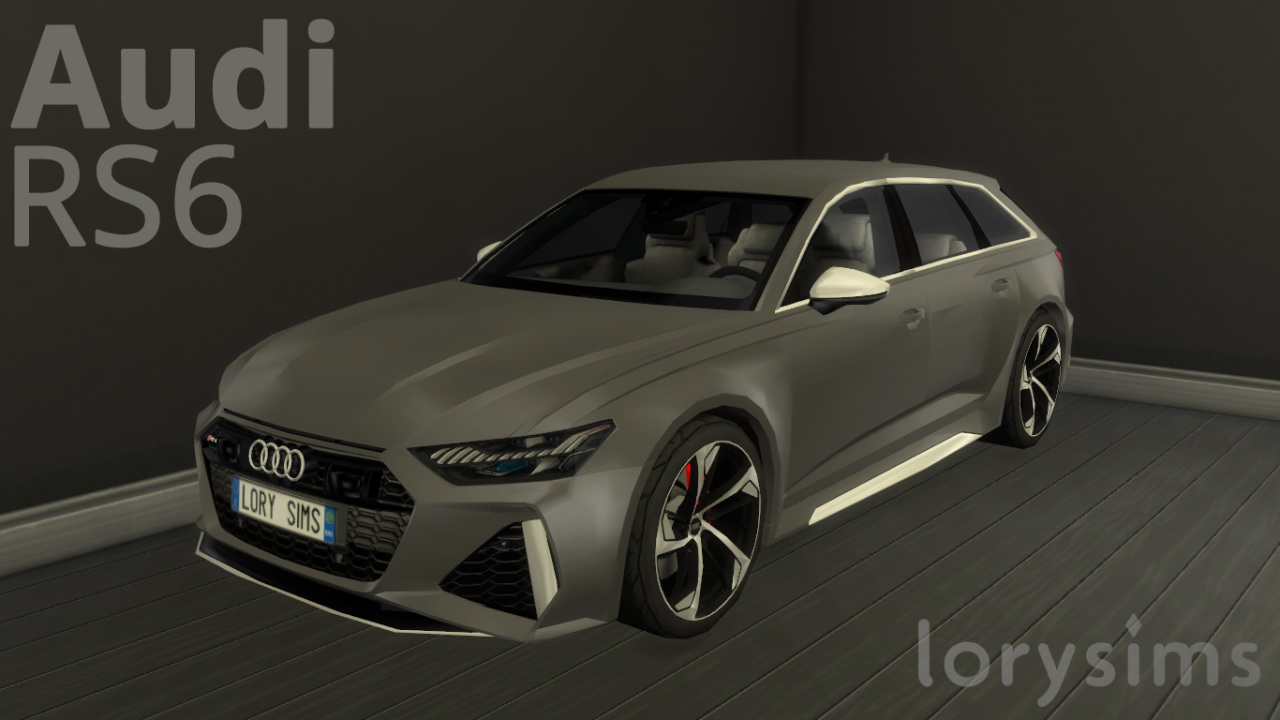 Audi RS6 from Lory Sims • Sims 4 Downloads