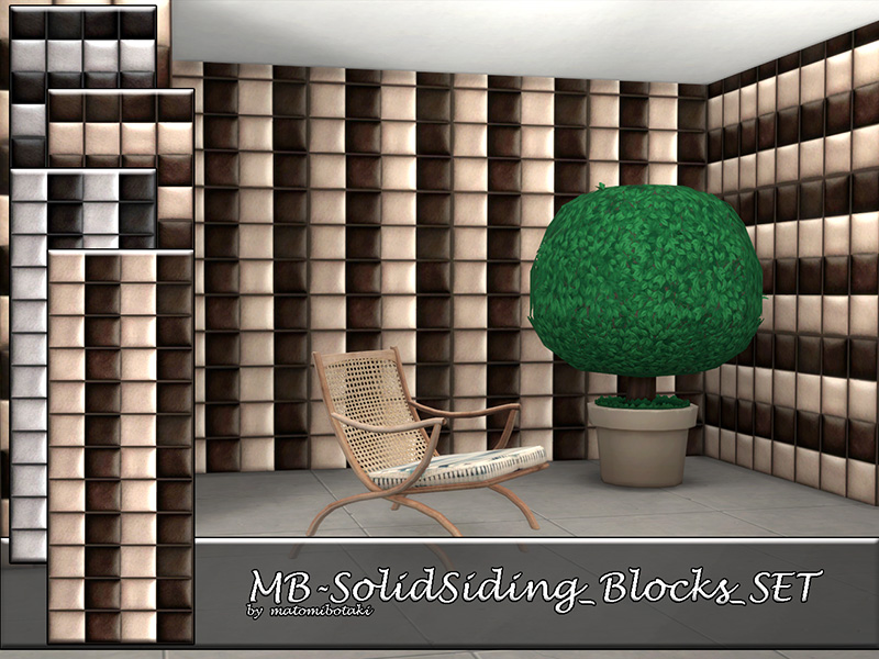 Blocks Tiles Set by matomibotaki from TSR • Sims 4 Downloads