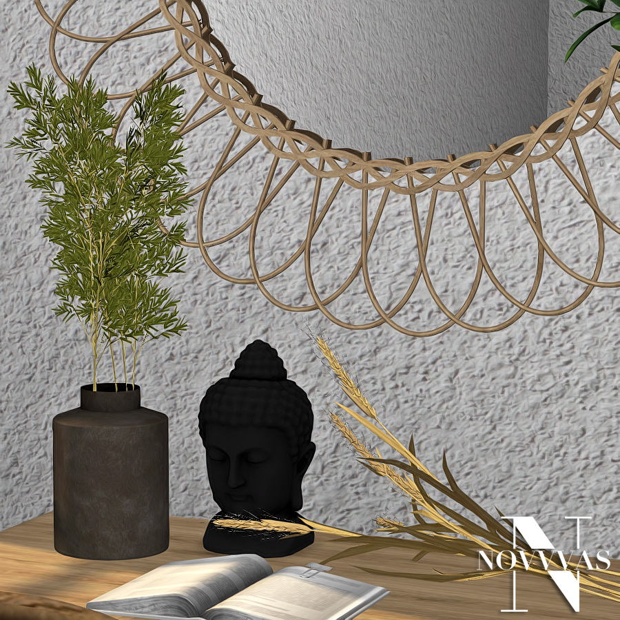 Boho Decor from NOVVAS • Sims 4 Downloads