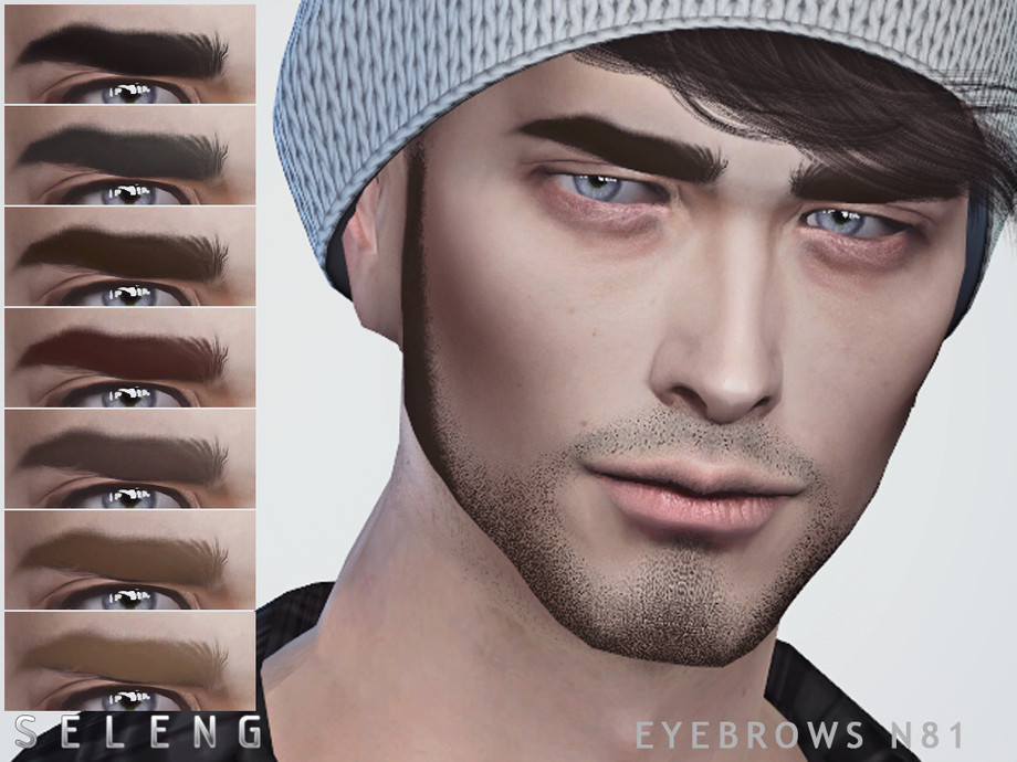 Eyebrows N88 by Seleng from TSR • Sims 4 Downloads
