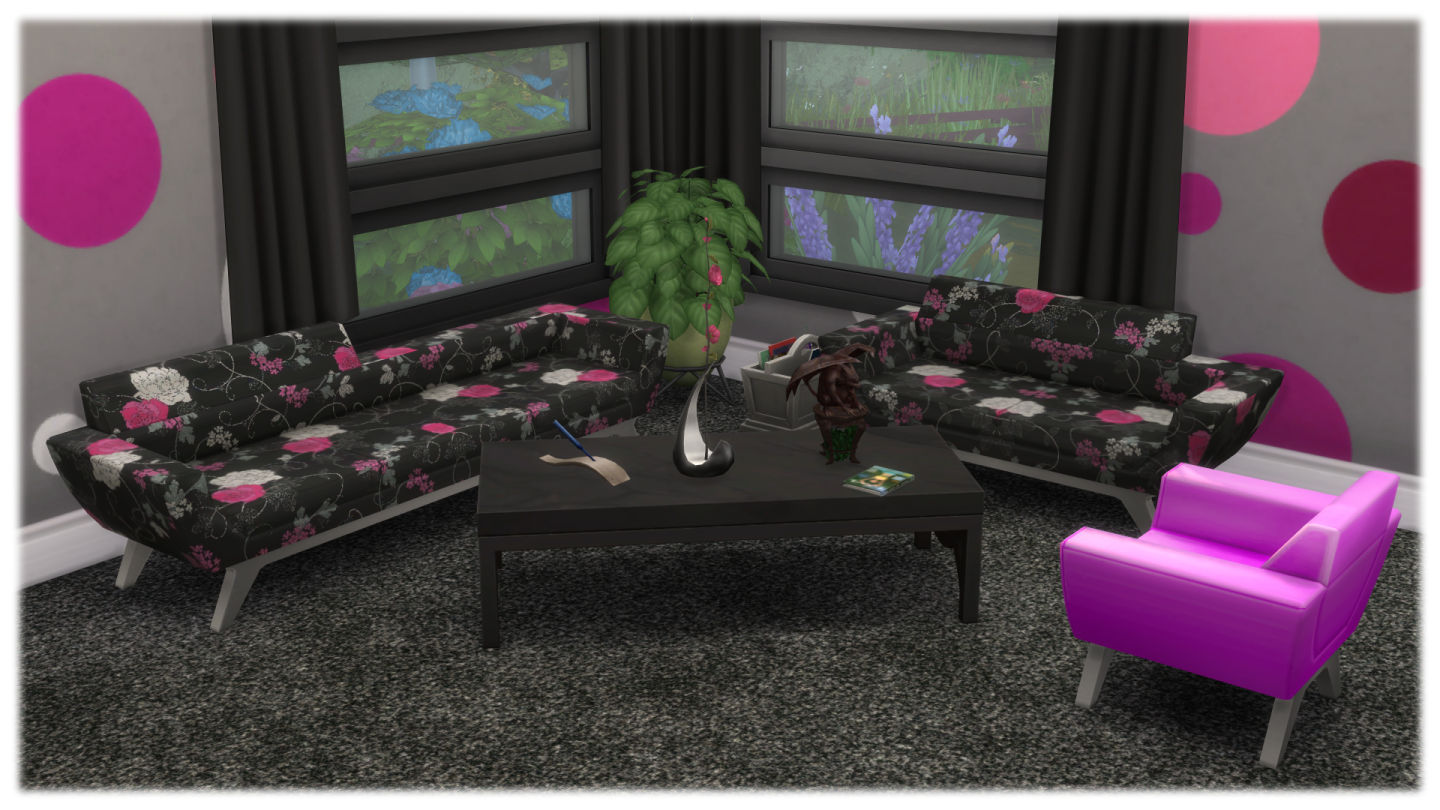 Fat Bottom Reading Chair - Retro Collection by Wykkyd from Mod The Sims ...