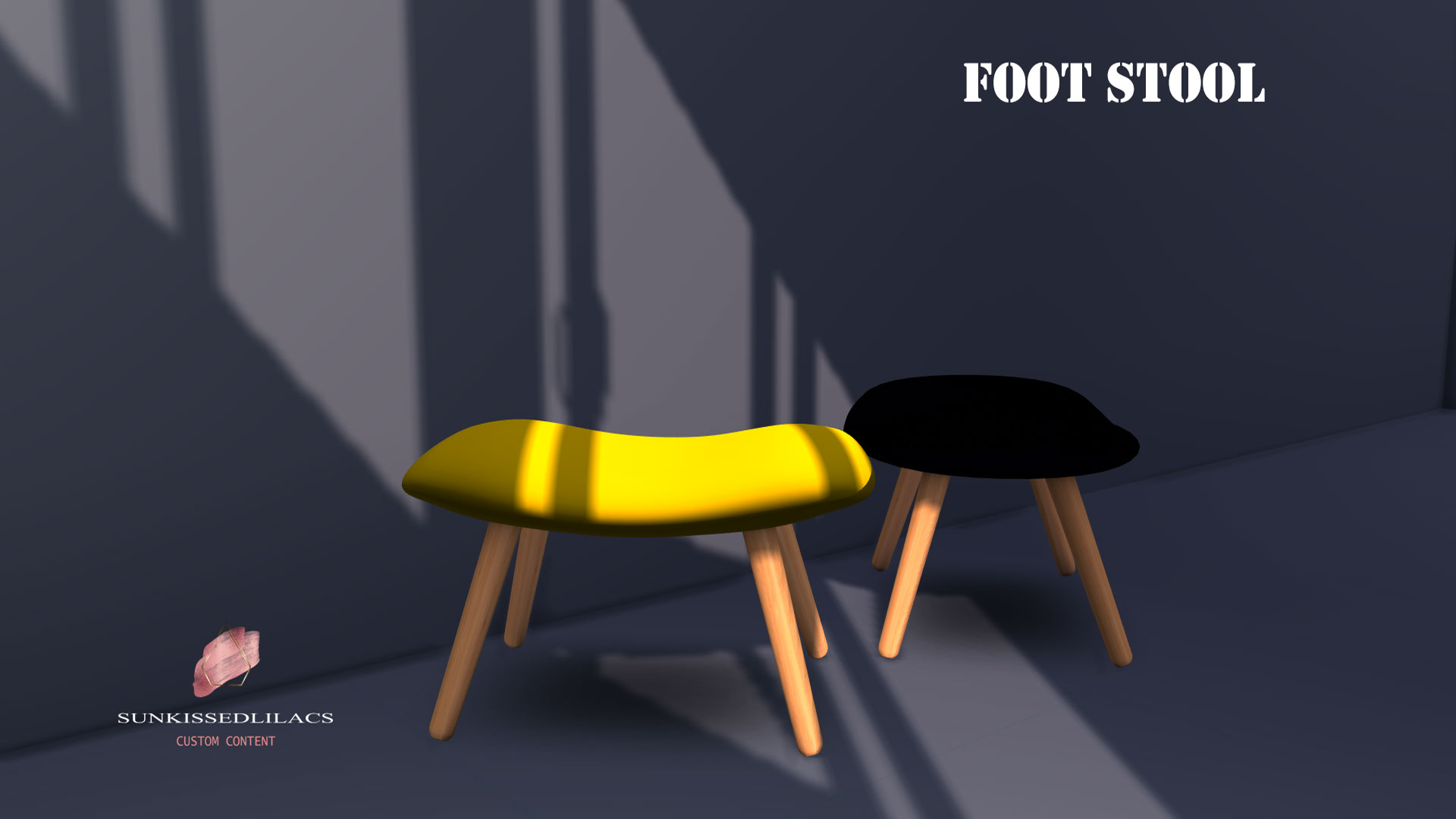 Foot stool from Sunkissedlilacs • Sims 4 Downloads