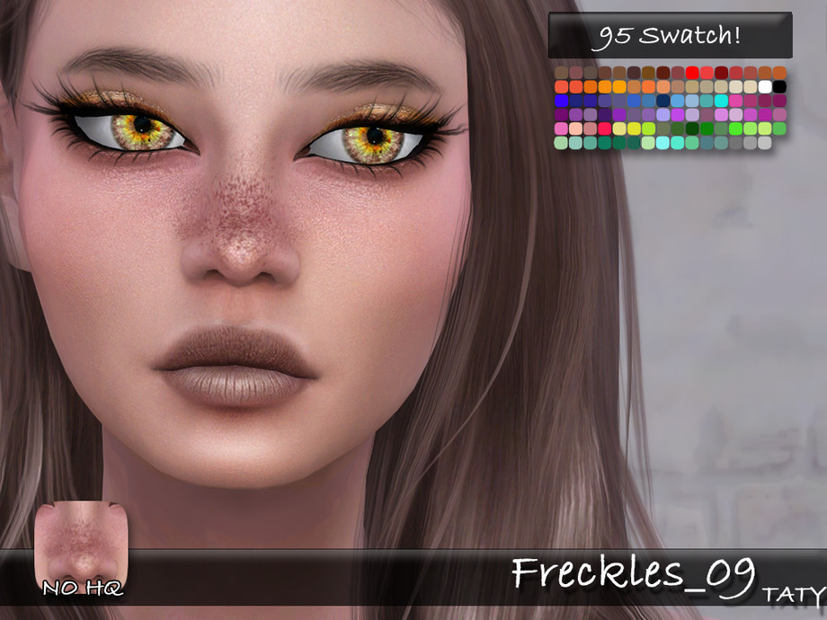 Freckles 09 by tatygagg from TSR • Sims 4 Downloads