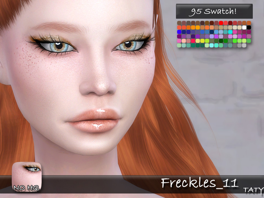 Freckles 11 by Taty from TSR • Sims 4 Downloads