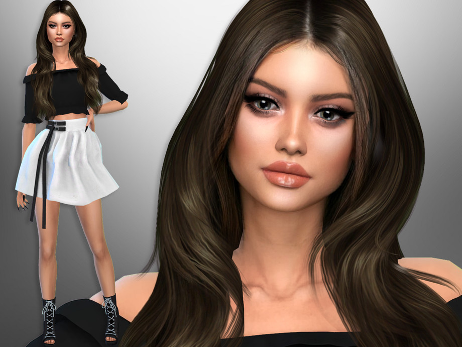 Magdalena Avalos by divaka45 from TSR • Sims 4 Downloads