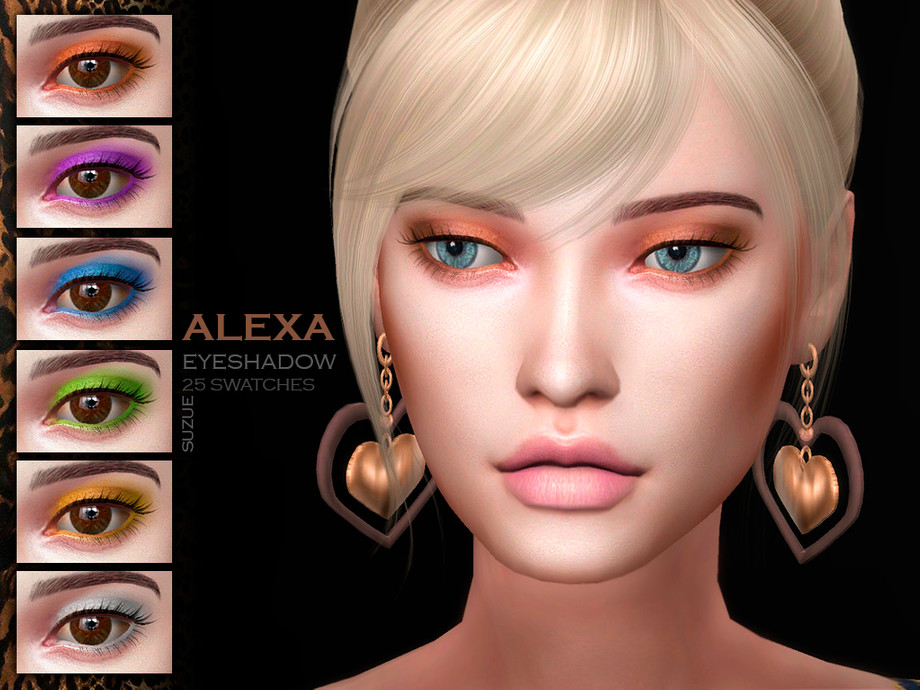Alexa Eyeshadow N7 by Suzue from TSR • Sims 4 Downloads
