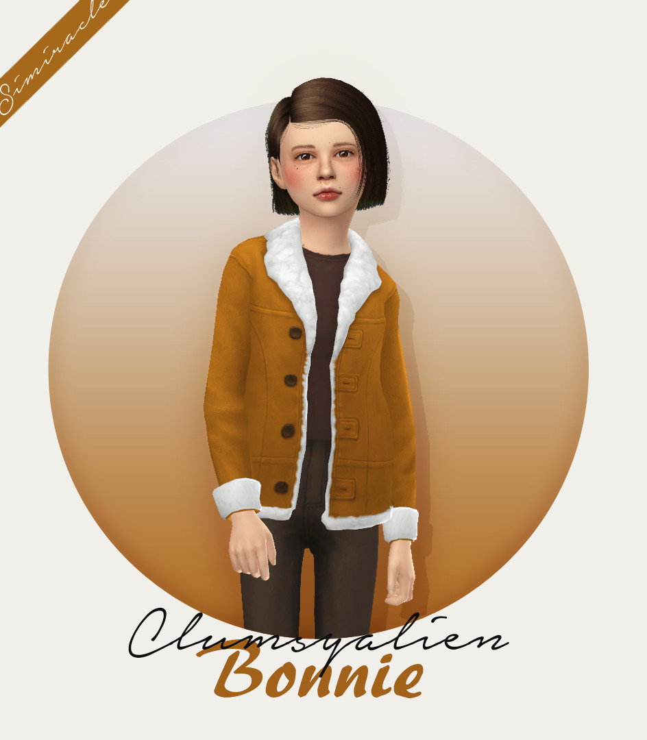 Clumsyalien Bonnie Jacket from Simiracle • Sims 4 Downloads