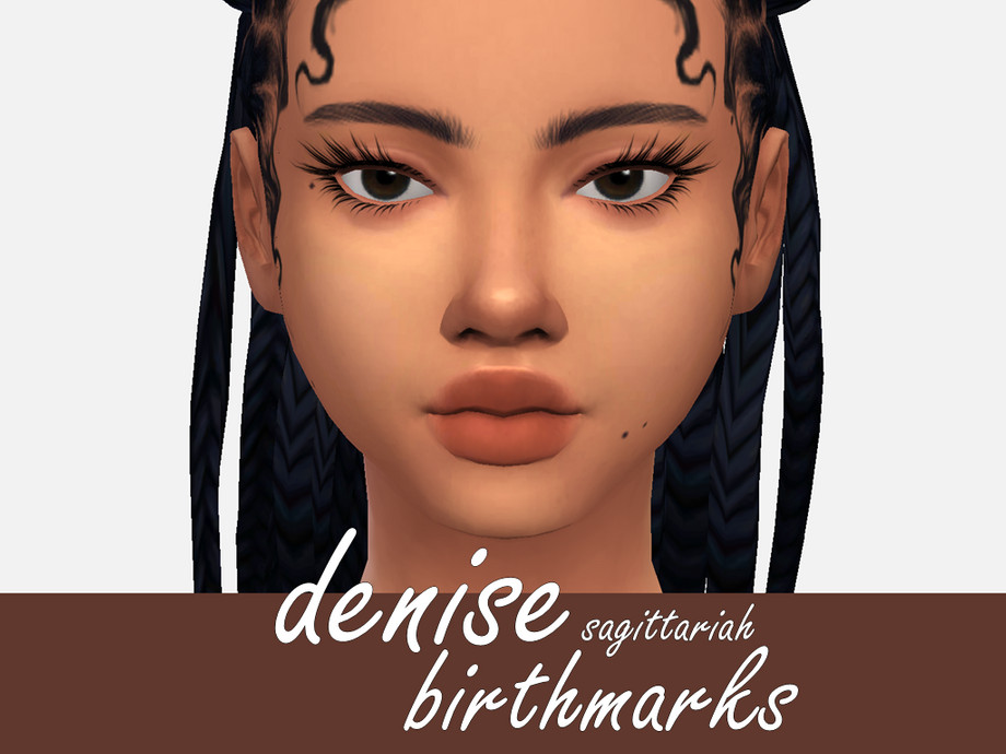 Denise Birthmarks by Sagittariah from TSR • Sims 4 Downloads