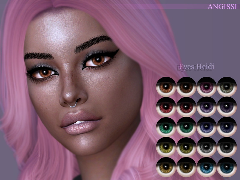 Eyes Heidi by ANGISSI from TSR • Sims 4 Downloads