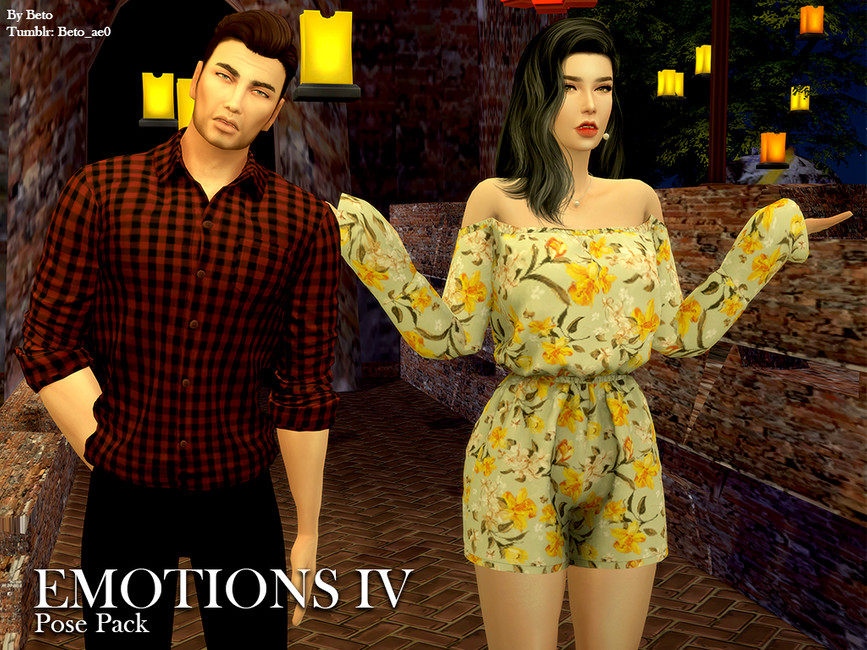 Emotions IV Pose Pack by Beto_ae0 from TSR • Sims 4 Downloads