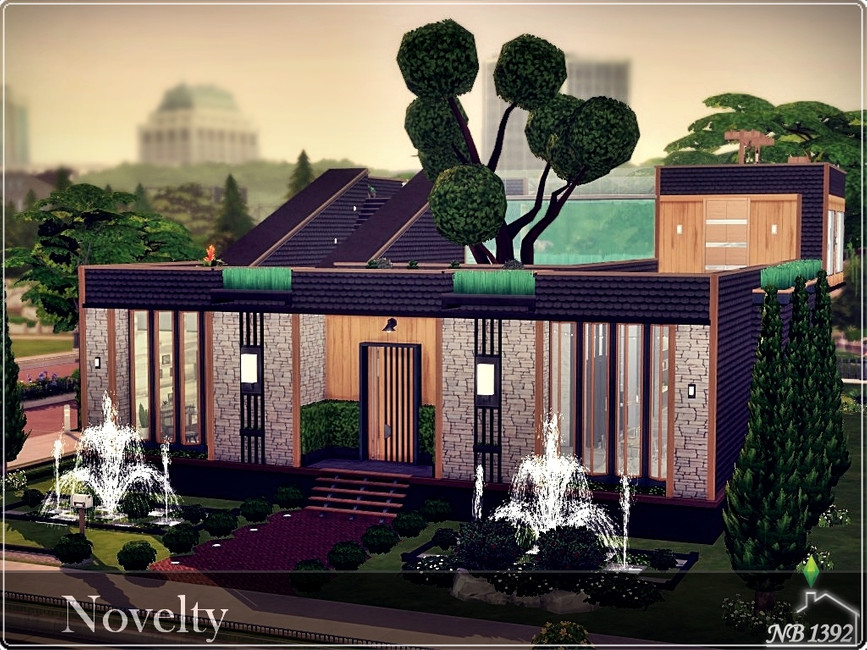 Novelty Home by nobody1392 from TSR • Sims 4 Downloads