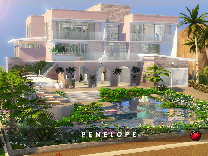 Penelope Home by melapples from TSR • Sims 4 Downloads