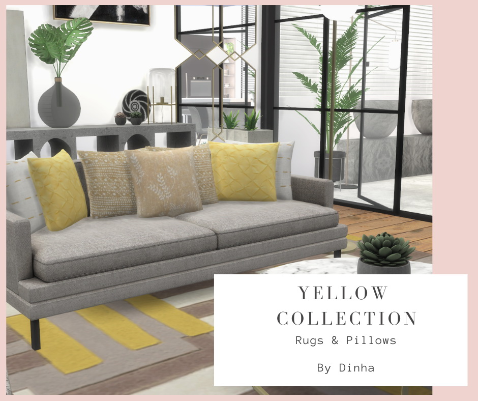 Yellow Collection from Dinha Gamer • Sims 4 Downloads