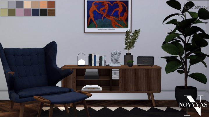 Papa Bear and Barbier Seat Collection from NOVVAS • Sims 4 Downloads