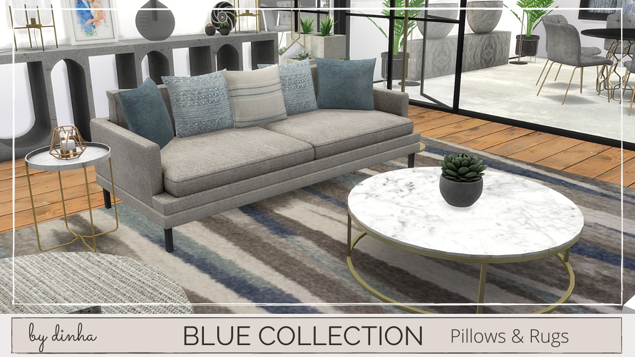 Blue Collection from Dinha Gamer • Sims 4 Downloads