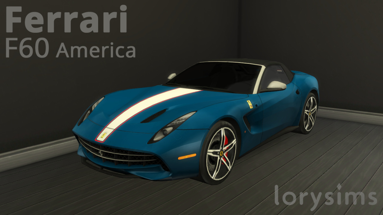 Ferrari F60 from Lory Sims • Sims 4 Downloads