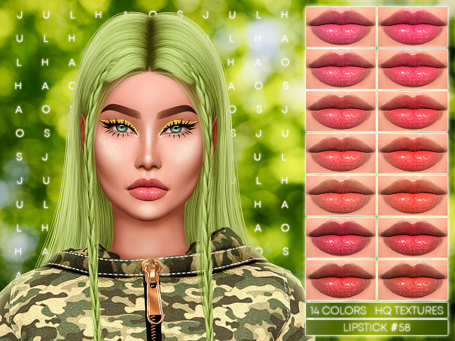 Lipstick 58by Jul_Haos from TSR • Sims 4 Downloads
