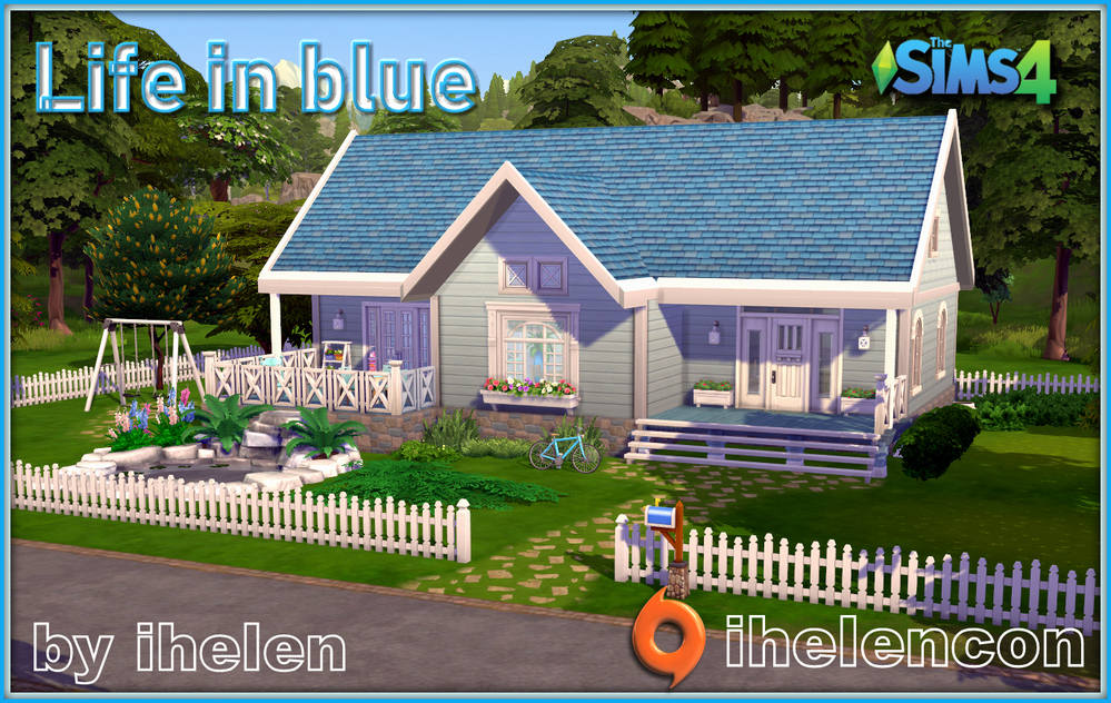 Life in blue from Ihelen Sims • Sims 4 Downloads
