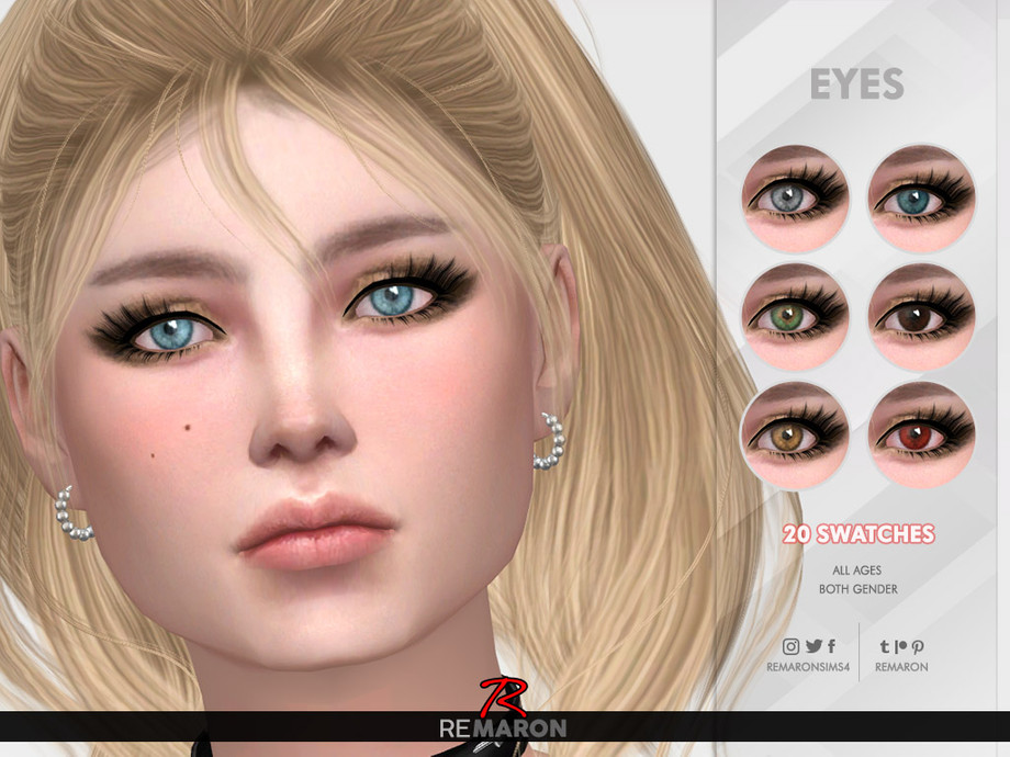 Realistic Eye N14 by remaron from TSR • Sims 4 Downloads