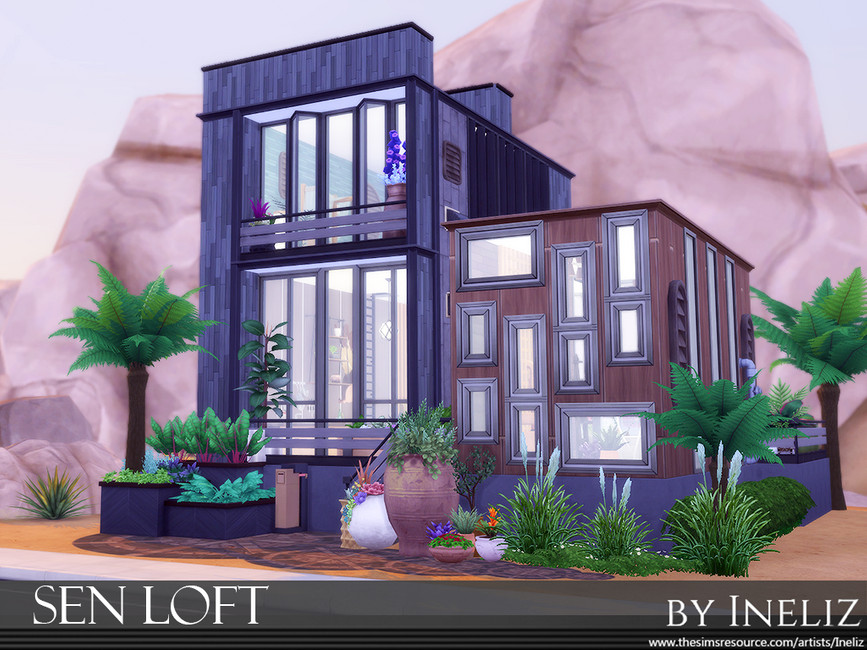 Sen Loft by Ineliz from TSR • Sims 4 Downloads