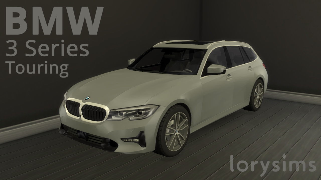 BMW 3 Series Touring from Lory Sims • Sims 4 Downloads