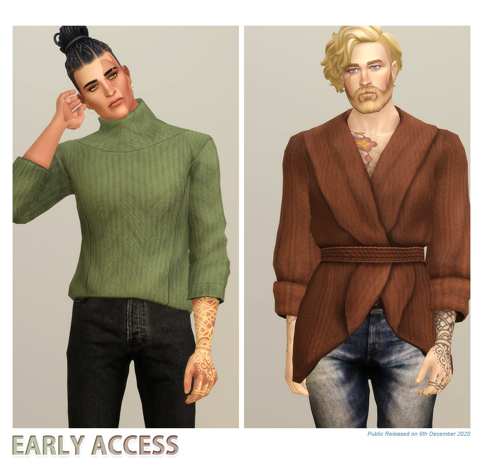 Basic Sweater from Rusty Nail • Sims 4 Downloads