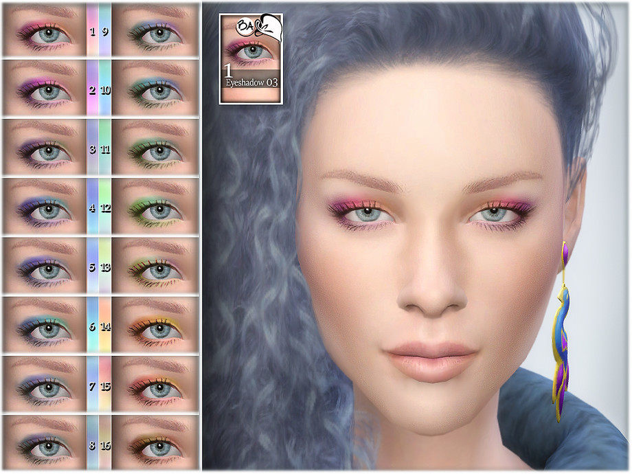 Eyeshadow 03 by BAkalia from TSR • Sims 4 Downloads