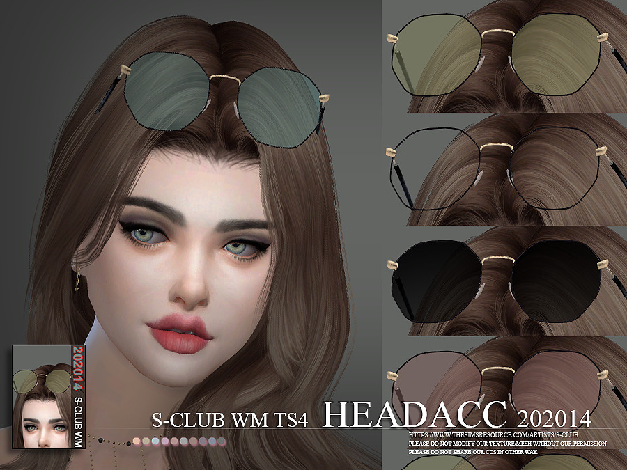 Headacc 202014 by S-Club from TSR • Sims 4 Downloads