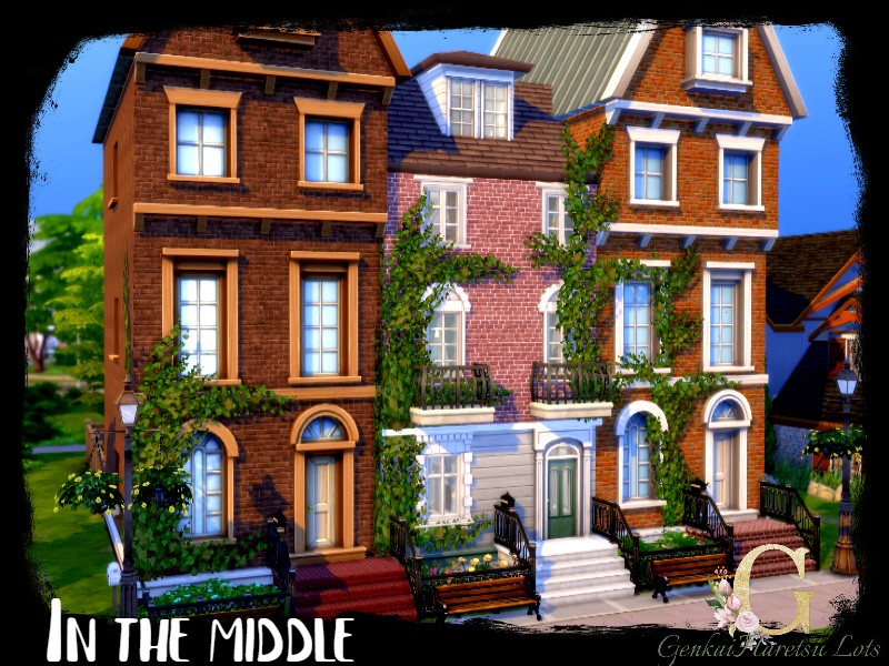 In the middle House by GenkaiHaretsu from TSR • Sims 4 Downloads