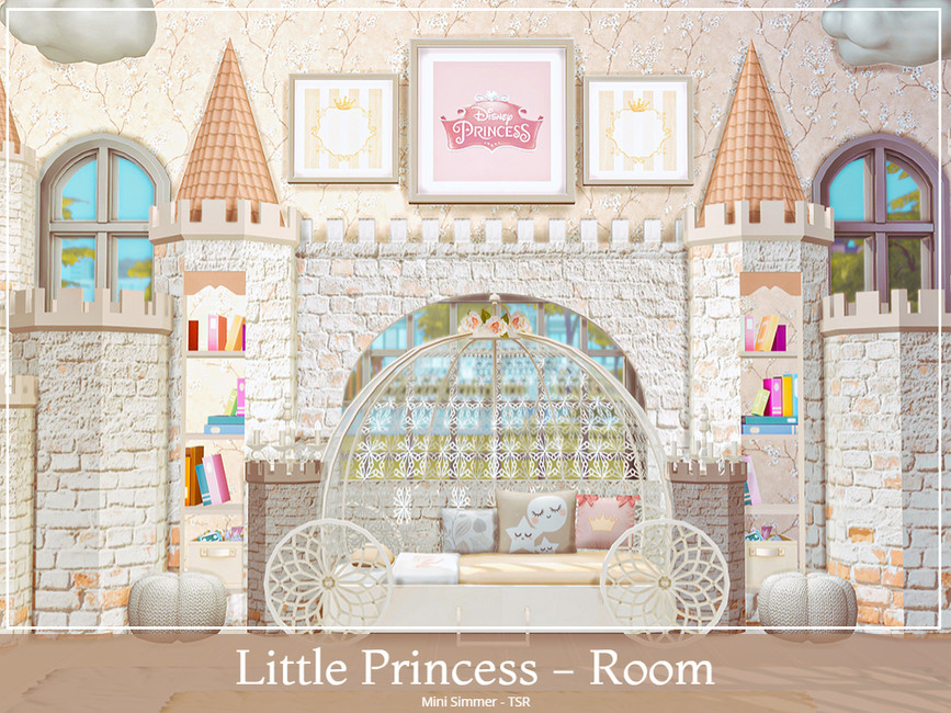 Little Princess room by Mini Simmer from TSR • Sims 4 Downloads