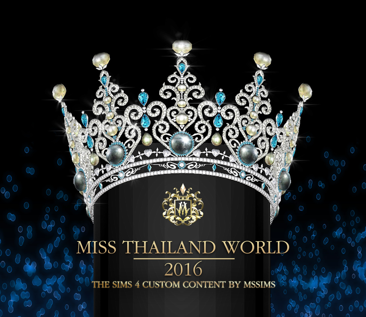 Miss Thailand 2016 Crown from MSSIMS • Sims 4 Downloads