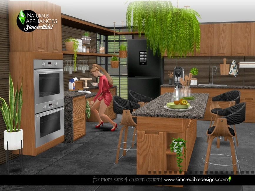 Naturalis Appliances by SIMcredible! from TSR • Sims 4 Downloads